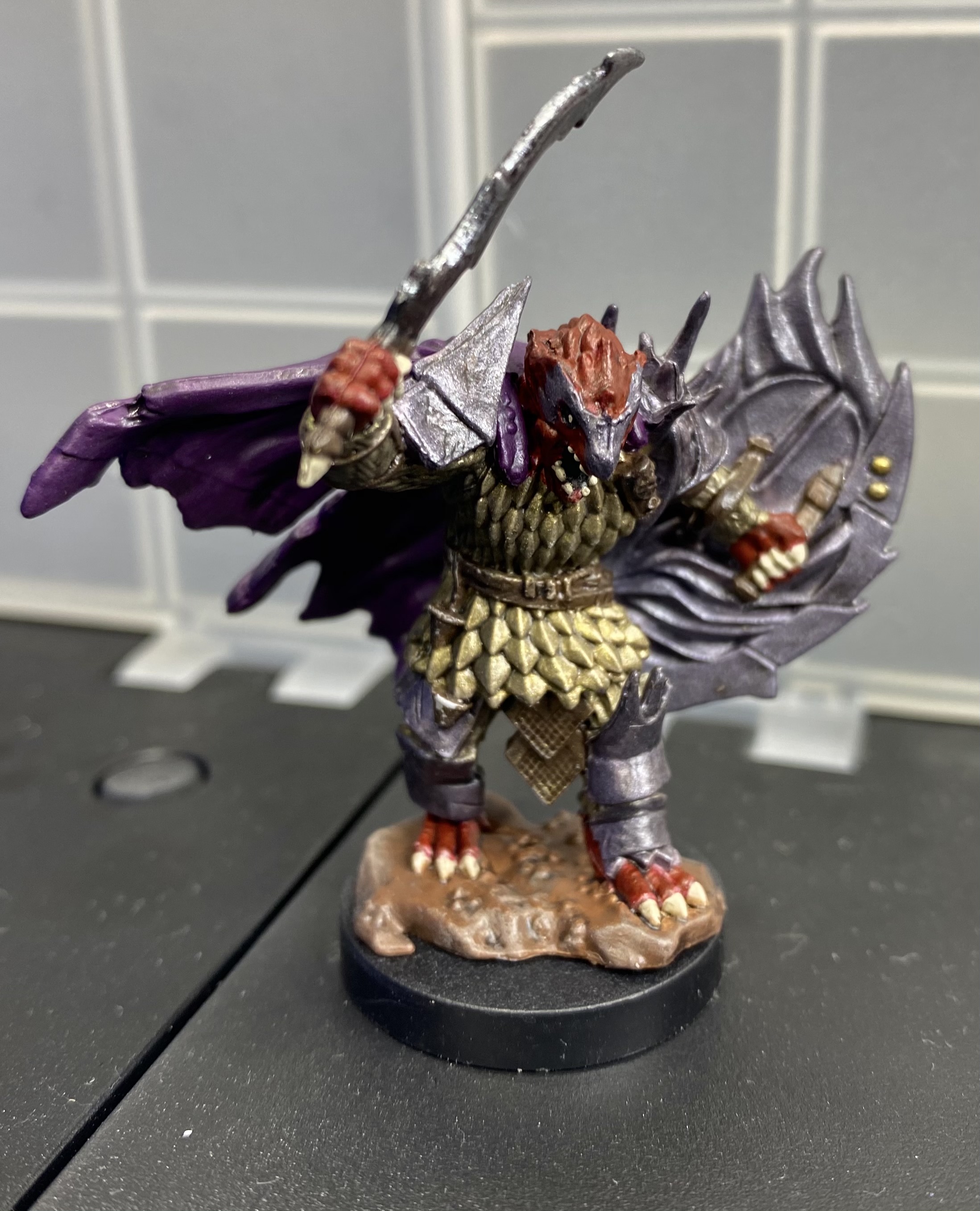 Mike’s Minis #12: Dragonborn Fighter – The Dungeoneer's Journal